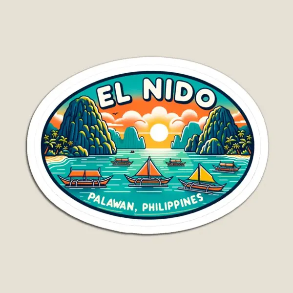 El-Nido-Palawan-Philippines-Magnet-Refrigerator-Decor-Holder-Children ...