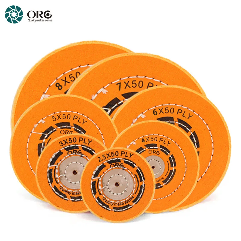 ORO-Dark-Yellow-Muslin-Buffing-Wheel-6PCS-High-Hardness-Jewelry-Scratch ...