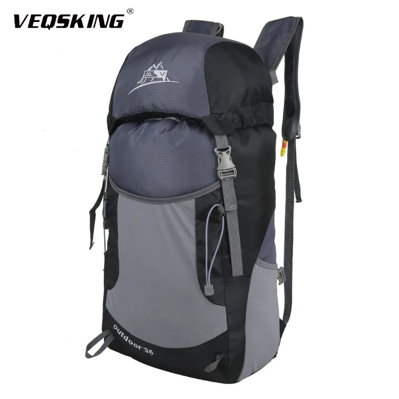 35L-Foldable-Hiking-Backpack-Nylon-Water-Resistant-Bag-Outdoor-Camping ...