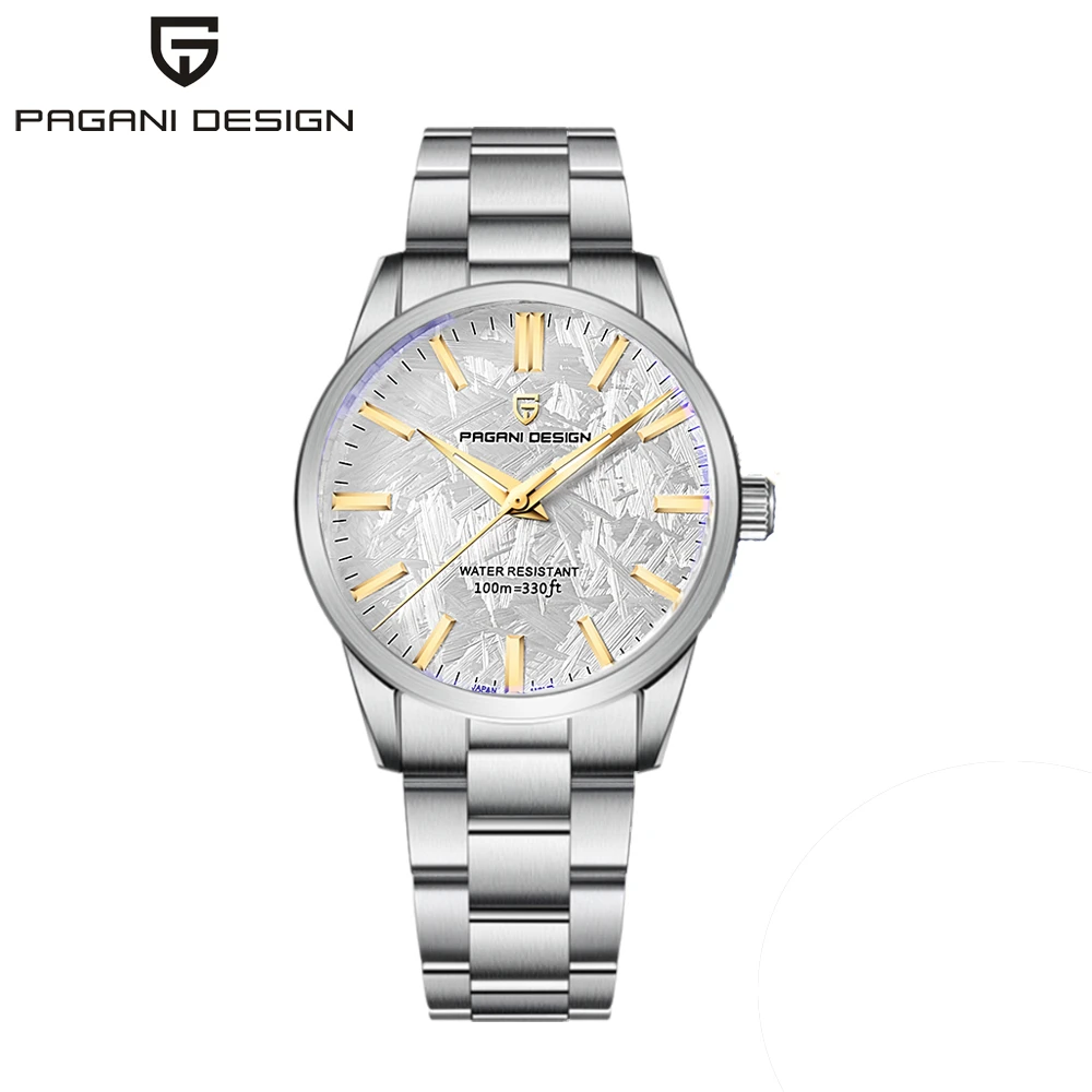 PAGANI DESIGN reloj de cuarzo de acero inoxidable para hombre ...