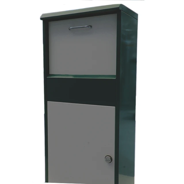 Powder-Coating-Wallmounting-Parcel-Mailbox-Galvanised-Steel-Waterproof ...