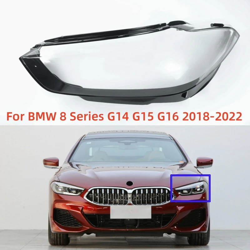 For-BMW-8-Series-G14-G15-G16-2018-2019-2020-2021-2022-Headlight-Lens ...