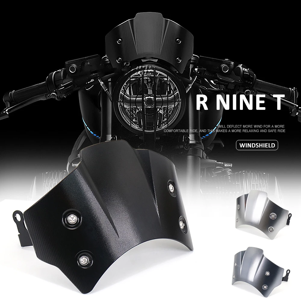 New-RNINET-2014-2023-Windshield-Windscreen-with-Mounting-Bracket-For ...