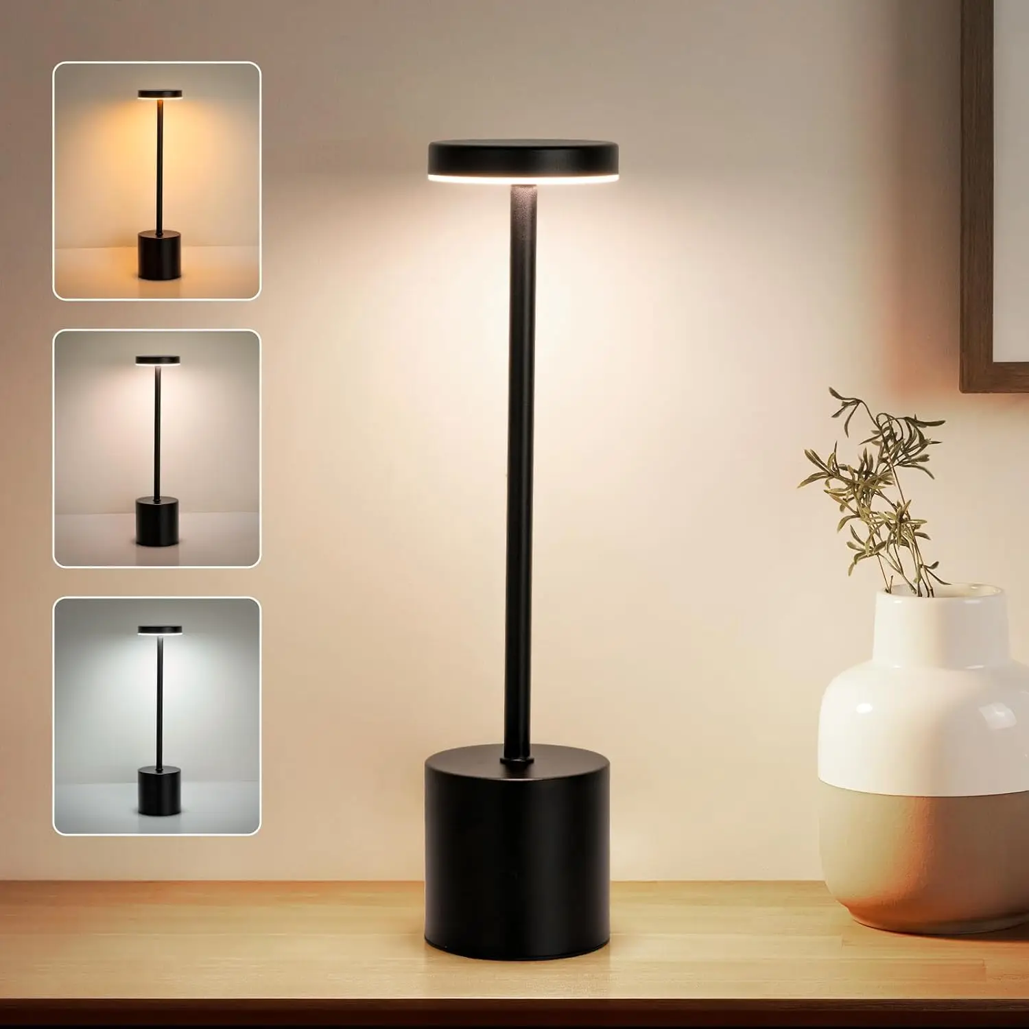 Recarreg-vel-Candeeiro-de-Mesa-LED-com-Sensor-de-Toque-Desktop-Night ...