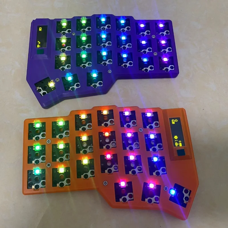 ECHOME-Corne-Choc-Low-Profile-Switch-Split-Keyboard-Kit-Custom-Wireless ...