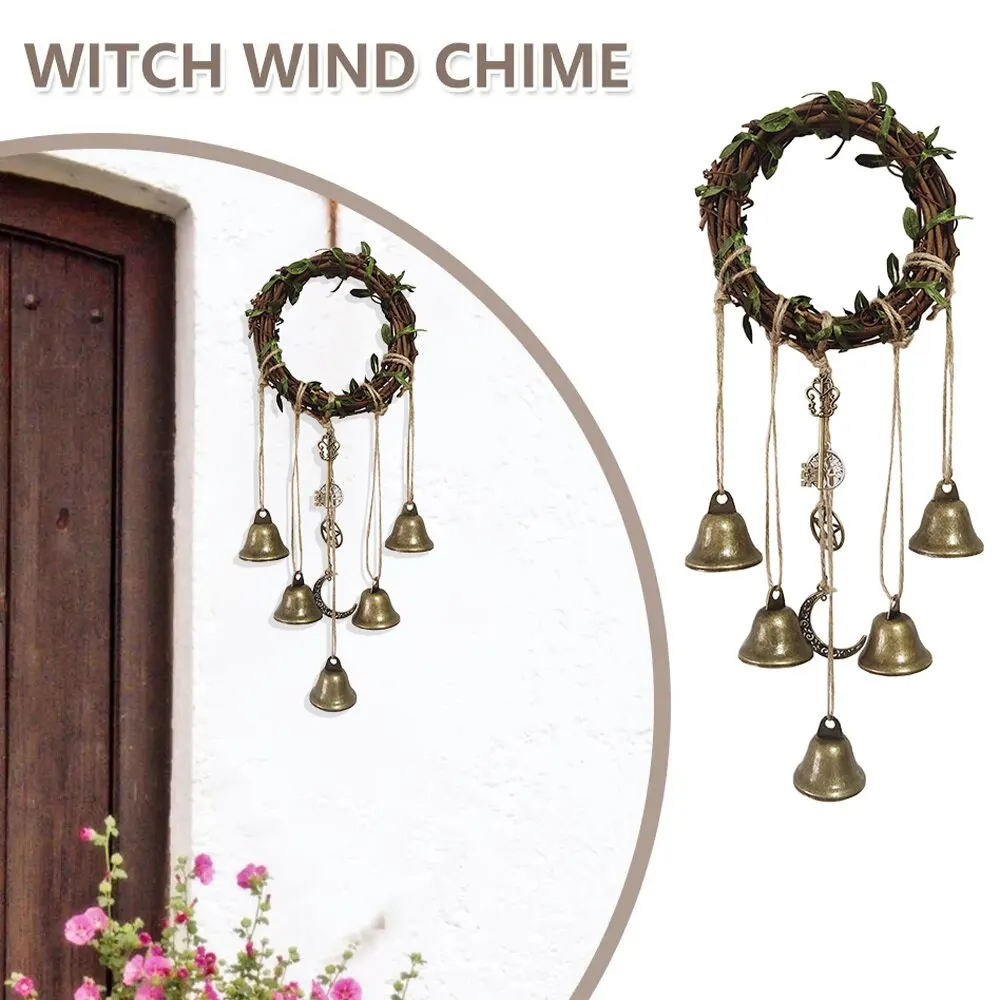 Witch Bells Handmade Magical Witch Bells Wreath Magic Home Protection ...