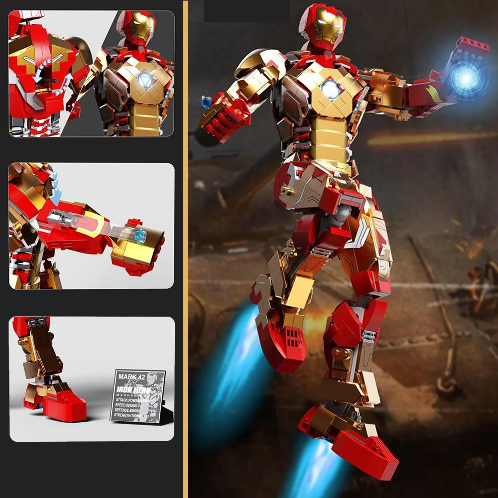 Lego Iron Man Mark 5