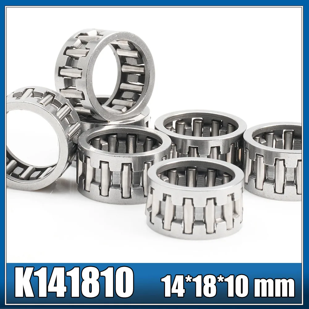 K141810 Bearing 14*18*10 mm (10 Pcs) Radial Needle Roller and Cage ...