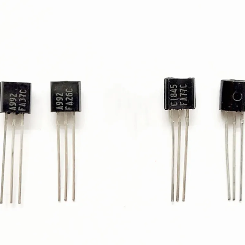 20 piezas 2SA992 TO 92 2SC1845 TO92 10 pares (10 Uds. A992 + 10 Uds ...