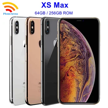 Original iPhone XS Max XSMAX 64/256GB ROM 6.5" NFC Factory Unlocked LCD ...