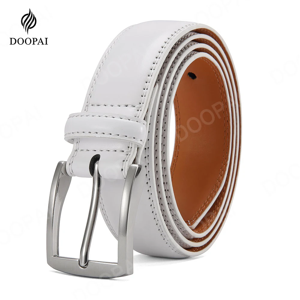 125cm Plus Size Men Belts High Quality Genuine Leather LONG Large Pin ...