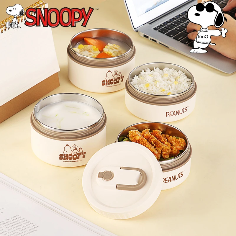 Snoopy-304-Stainless-Steel-Cartoon-Lunch-Box-Cute-Animation-Portable-Large-Capacity-Thermal ...