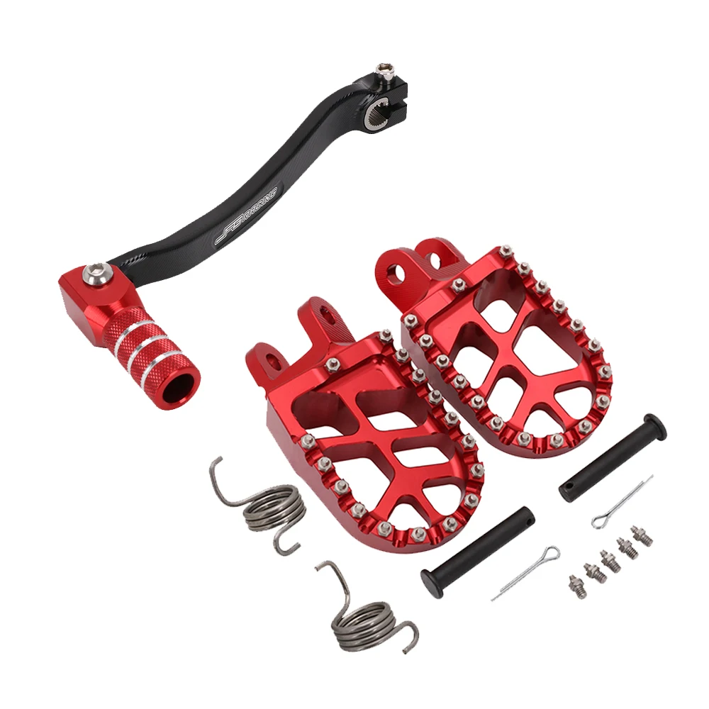 For-Honda-XR-250R-XR250R-Motocross-Motorcycle-CNC-Aluminum-Foot-Pegs ...