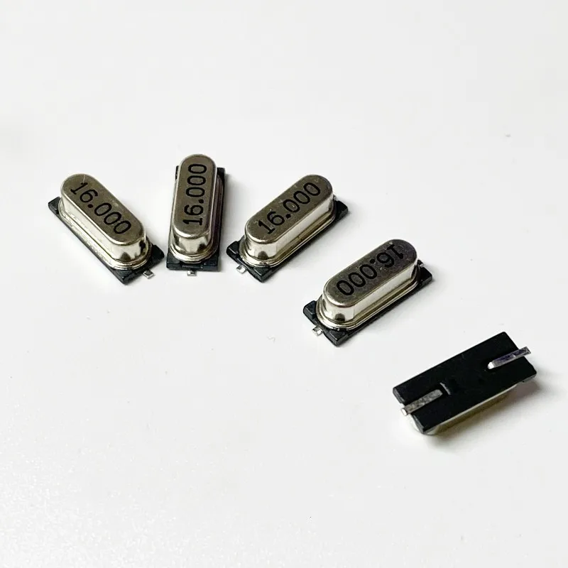10pcs HC 49 SMD 수동 수정 발진기 14.7456M 9.84375M 14.318MHZ 22.1184M 24 ...