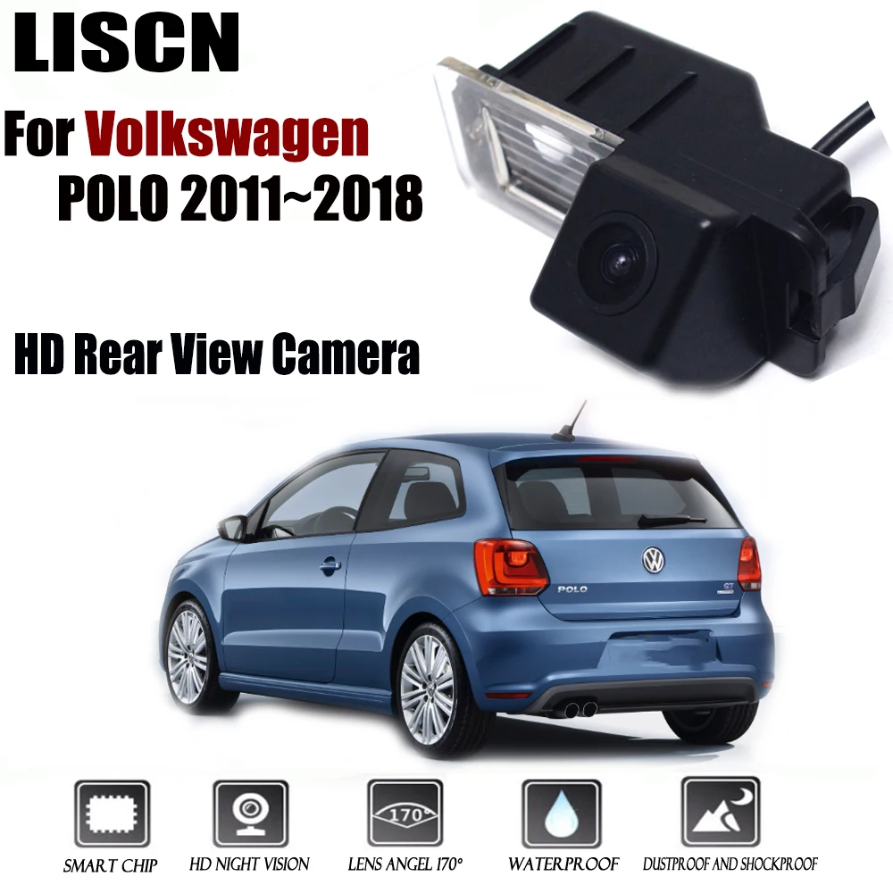 Rearview-Camera-For-Volkswagen-POLO-2011-2018-CCD-Night-Vision-Reverse ...