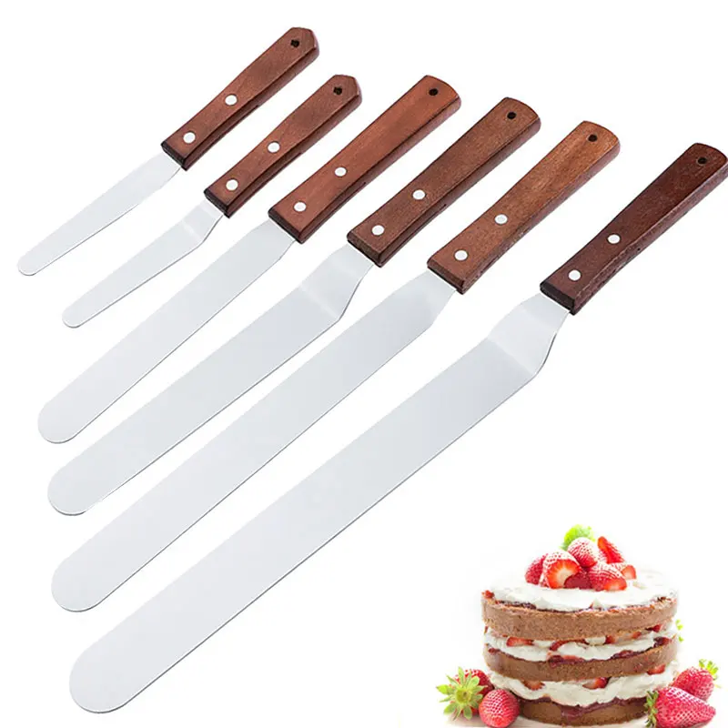 4-6-8-10-12inch-Stainless-Steel-Cake-Icing-Spatula-Frosting-Spatula ...