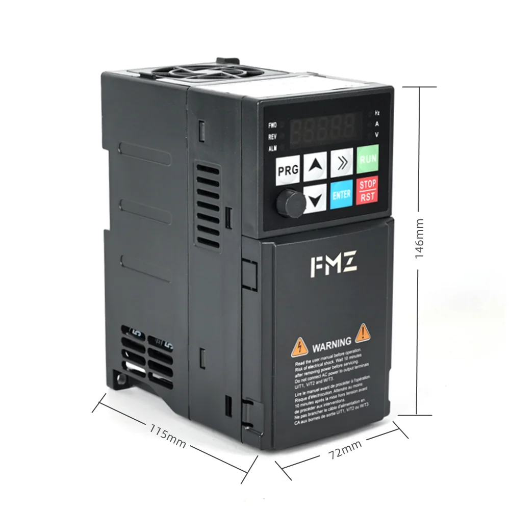 Permanent Magnet Synchronous Motor PMSM VFD 0.4KW 0.75KW 1.5KW 220V ...