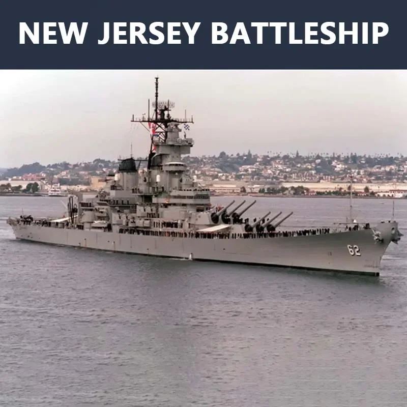 1-350-Warship-Model-Kit-U-S-Navy-BB-62-New-Jersey-Battleship-Model ...