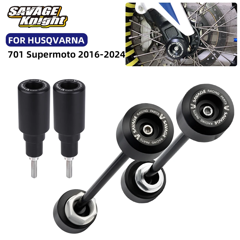 2024 For HUSQVARNA 701 Supermoto Wheel Fork Slider Protector Motorcycle ...