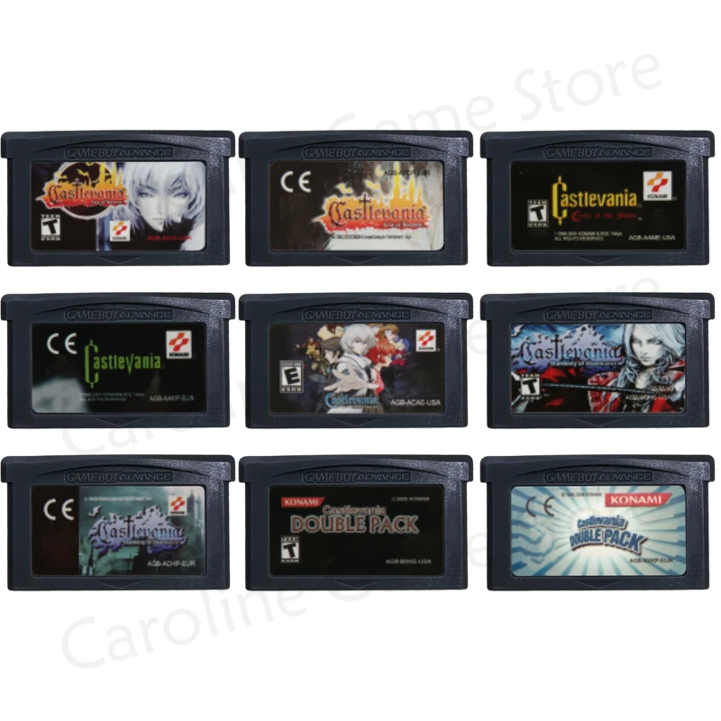 Castlevania GBA Game Series Video Game Cartridge 32 Bit Game Console ...