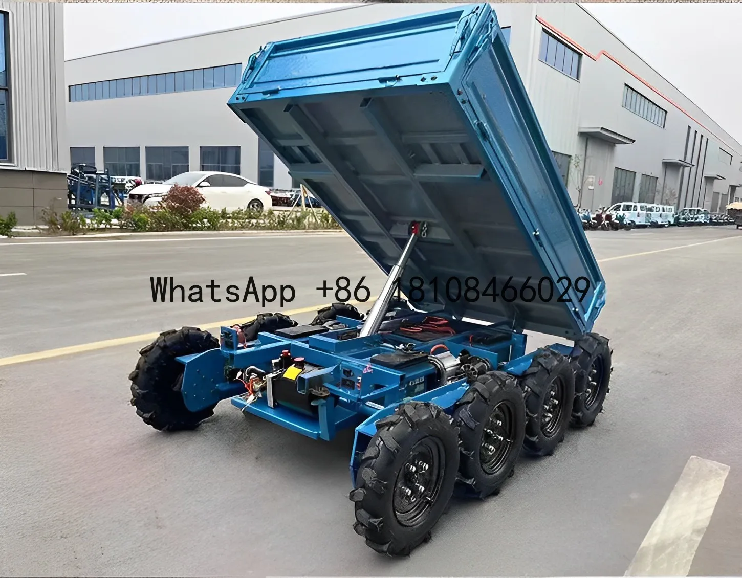 Farm Trailer Agriculture Electric Ugv Robot Trolley Carrier Vehicle ...