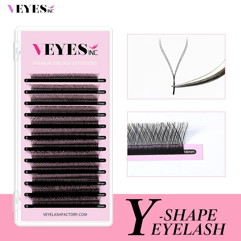Veyes Inc Yy Shape Eyelash Extensions Veyelash Hand Woven Premium Soft ...