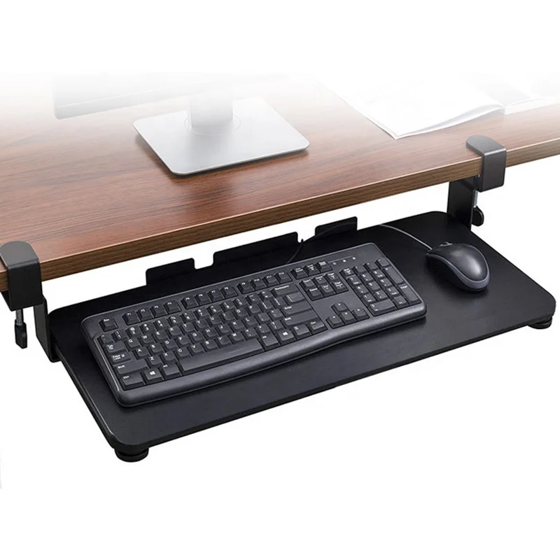OEM-ODM-Low-Price-Adjustable-Under-Desk-Slide-Rail-Computer-Keyboard ...