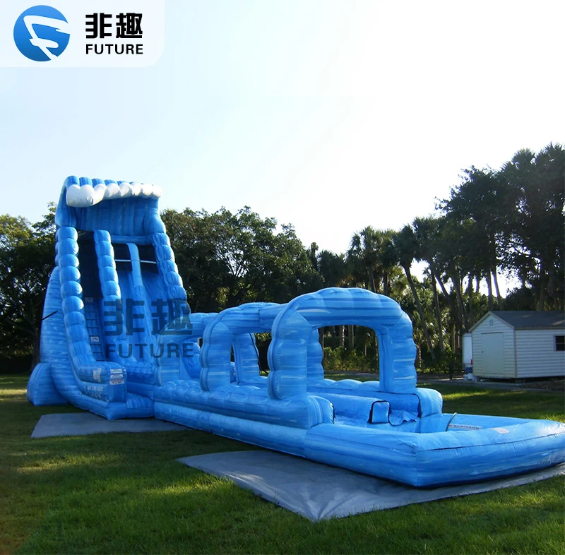 Giant-Inflatable-Pool-Slide-For-Adult-Extreme-Water-Slides-Drop-Kick ...