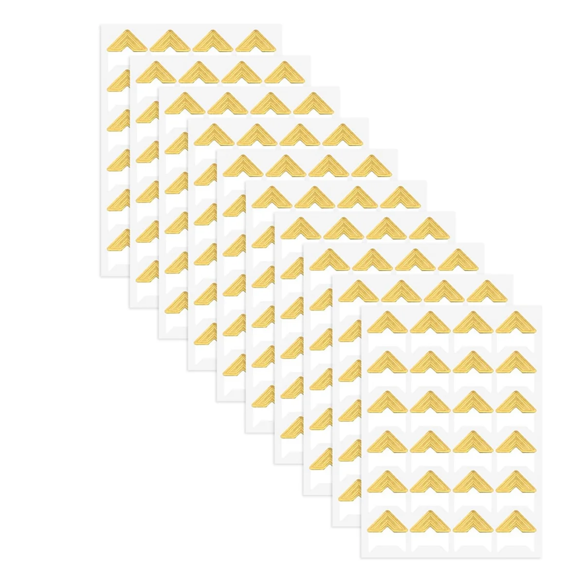 240-Pieces-Photo-Corners-for-Scrapbooking-Gold-Photo-Corner-Stickers ...
