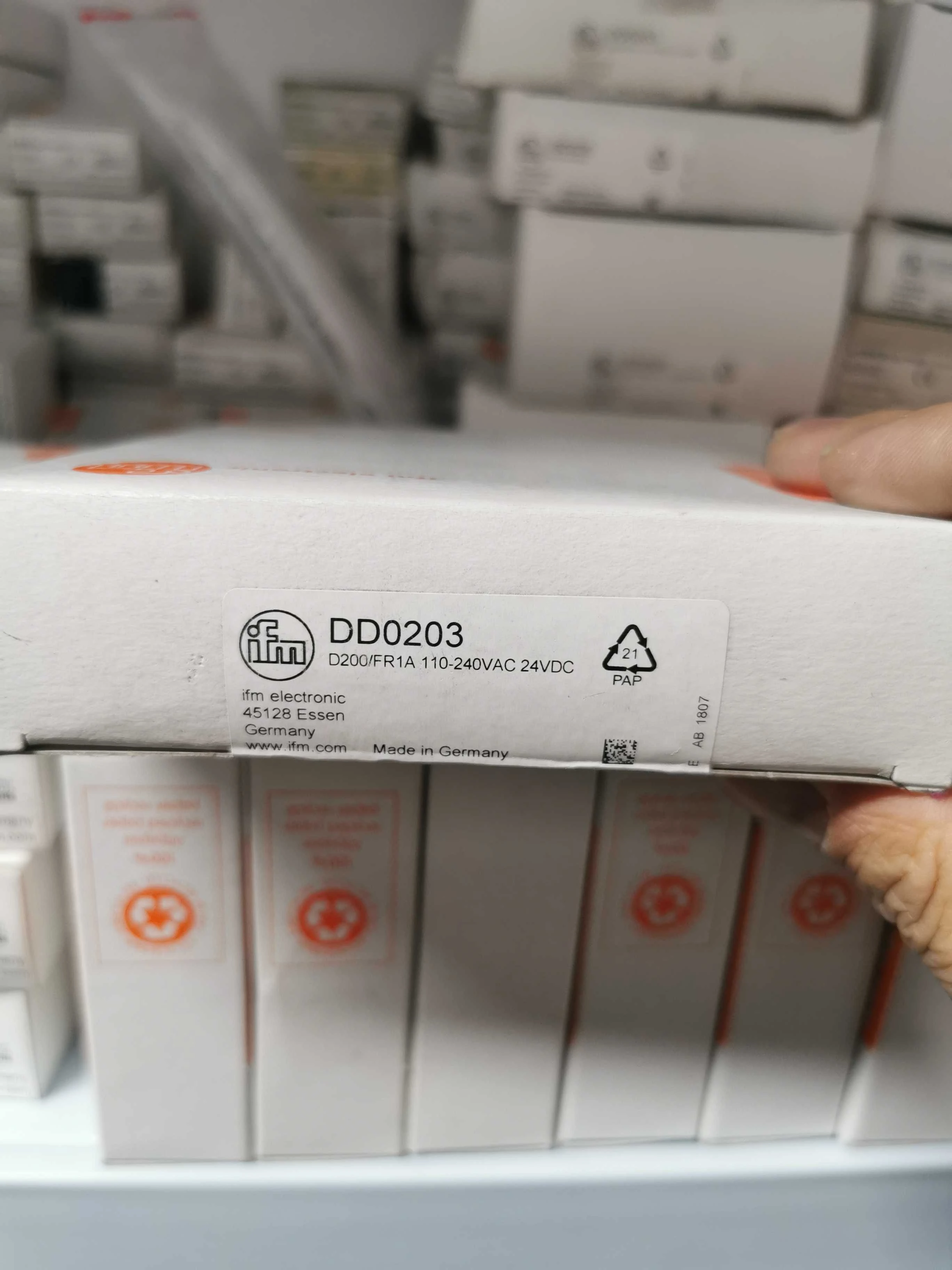 1PC New Original IFM Evaluation unit for speed monitoring DD0203 D200 ...