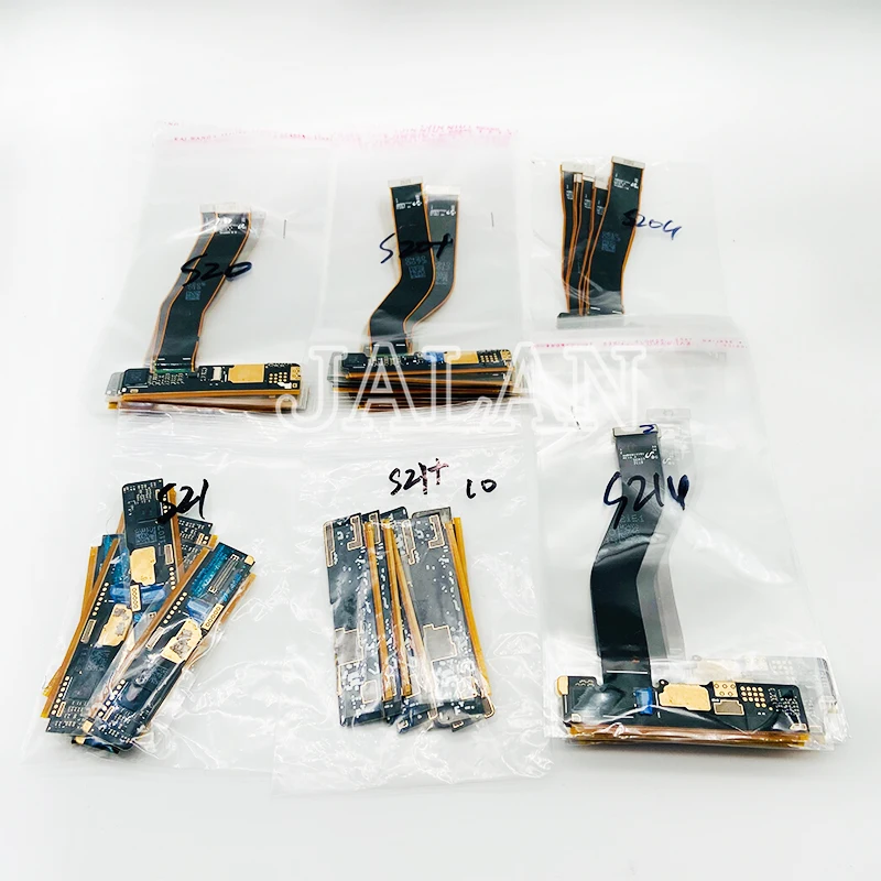 5PCS Display LCD Flex Cable For Samsung s7 edge s8 s9 s10 s20 Plus S20U ...