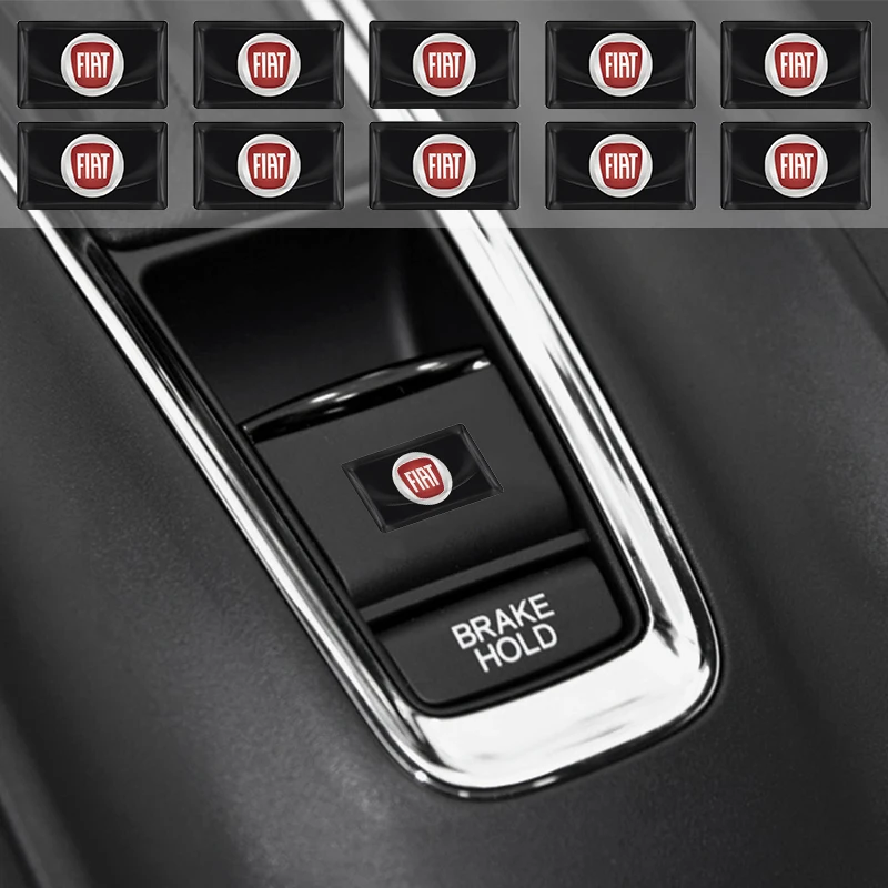 10pcs-Car-Logo-Styling-Sticker-Steering-Wheel-Interior-Decal-For-FIAT ...