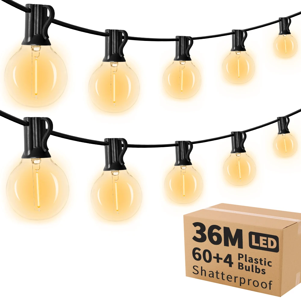 LED Attachable Light: The Ultimate Guide to G40 Outdoor String Lights ...