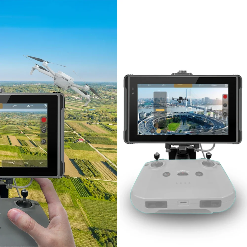 Hugerock-X7-Drone-Accessories-7-FHD-Rugged-Tablet-2600-Nits-UAV-Drone ...