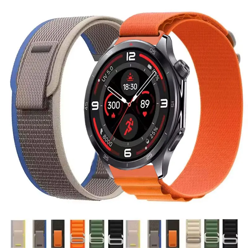 22mm Alpine Loop Straps For OnePlus Watch 3 Bands 2 2R 46mm Trail Nylon ...