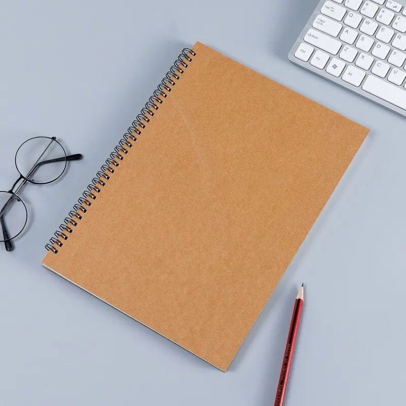 A4-Kraft-Paper-Student-Drawing-Sketch-Book-Children-s-Hand-Drawn ...