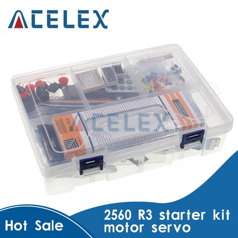 Free-shipping-mega-2560-r3-starter-kit-motor-servo-RFID-Ultrasonic ...