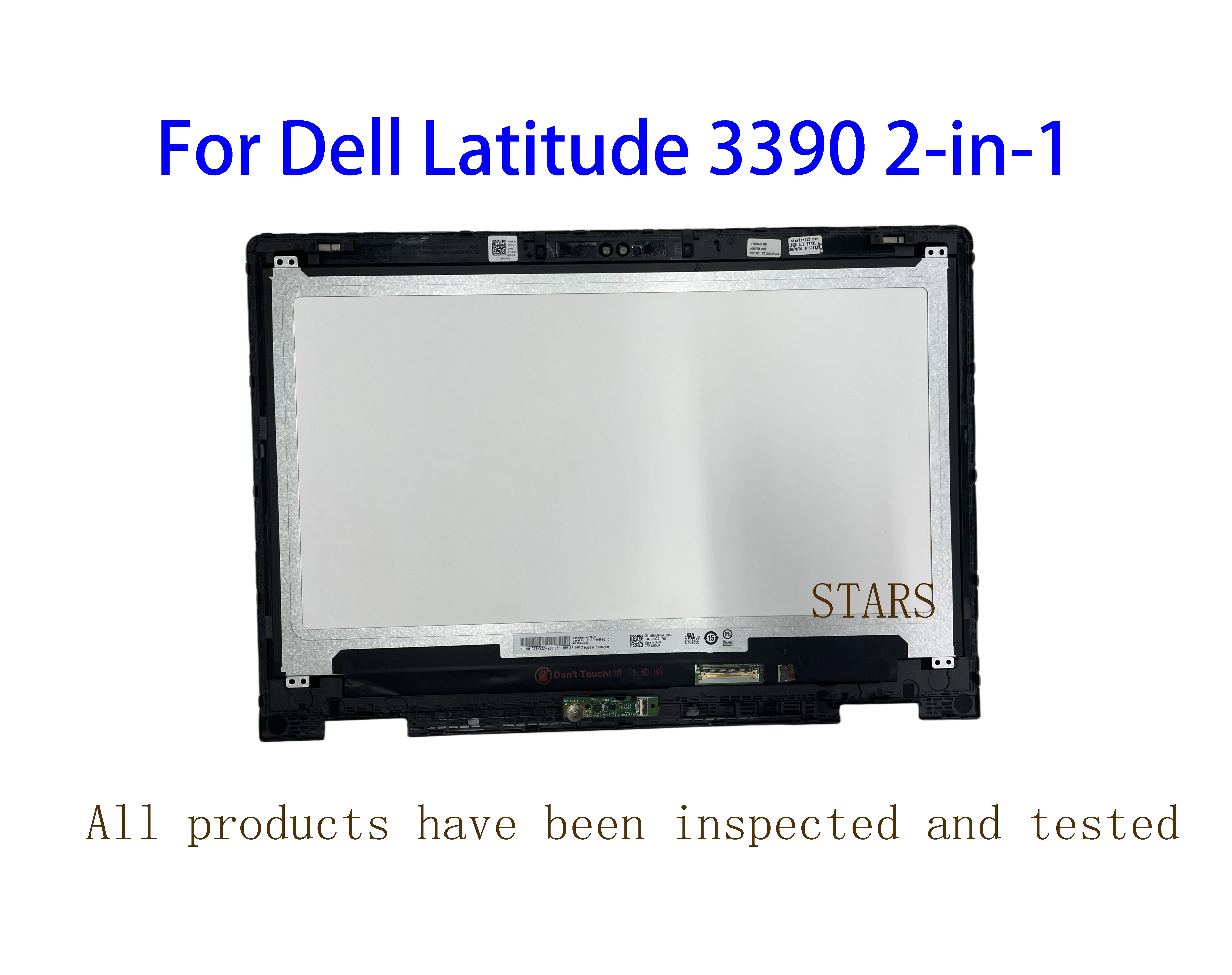 13-3-For-Dell-Latitude-3390-2-in-1-P69G-P69G001-B133HAB01-0-02XMJR-40 ...