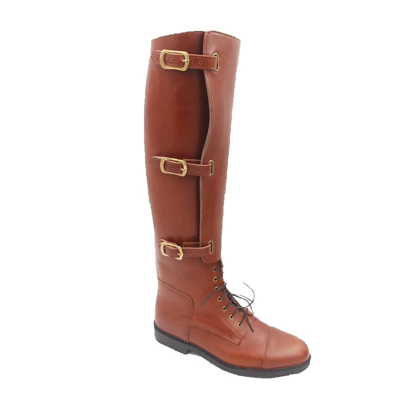 Horse-riding-boots-Motorcycle-boots-Dehner-style-Ranger-boots-full-cow ...
