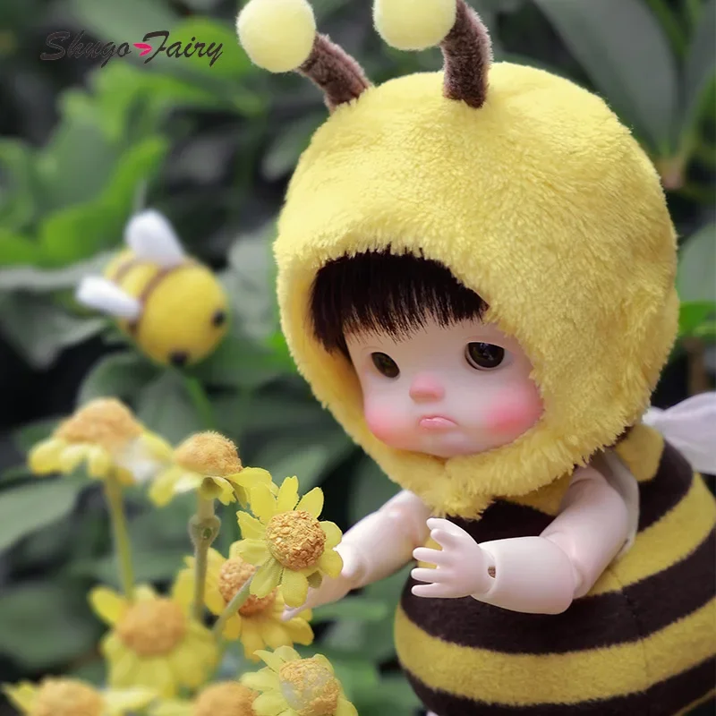 ShugaFairy Bjd Dolls 1/8 Demi Wronged Big Head Cute Style Little Bee ...