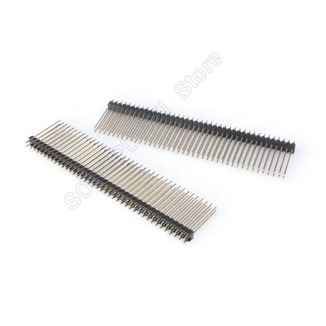Raspberry Pi 0 20pcs 2x40 Pin GPIO Headers - 2.0mm Pitch Double Row ...