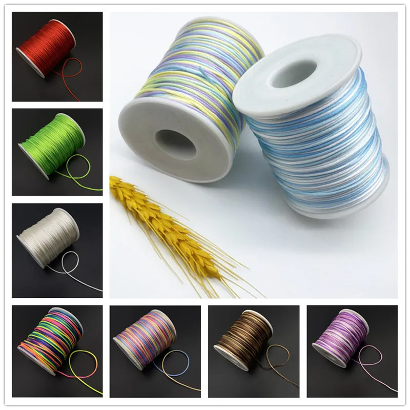 1-0mm-2-0mm-Chinese-Knot-Line-Cord-Silk-Satin-Cord-Nylon-Cord-DIY ...