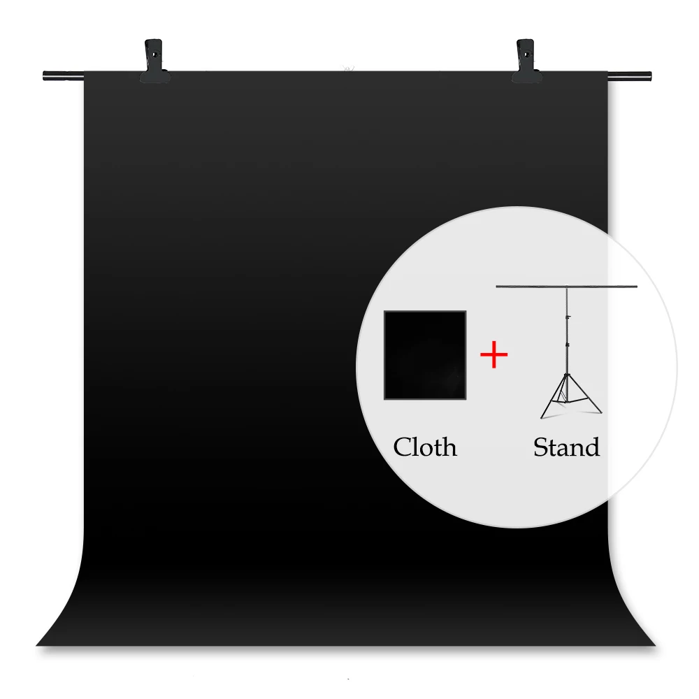 Black Background Photography Setup