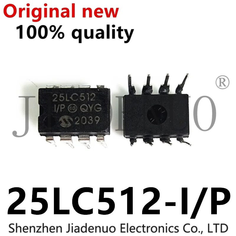 (1-2pcs)100% 새 원본 25LC512-I/P DIP8 25LC512 칩셋 - AliExpress 502