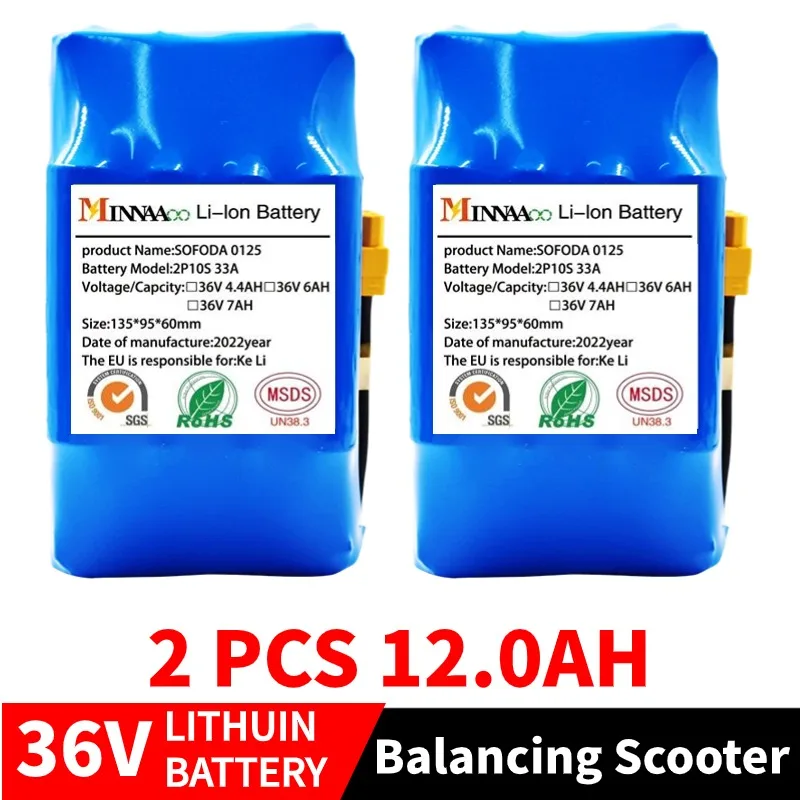 36V-12-0AH-Replacement-Li-ion-Battery-pack-for-Electric-Self-Balancing ...