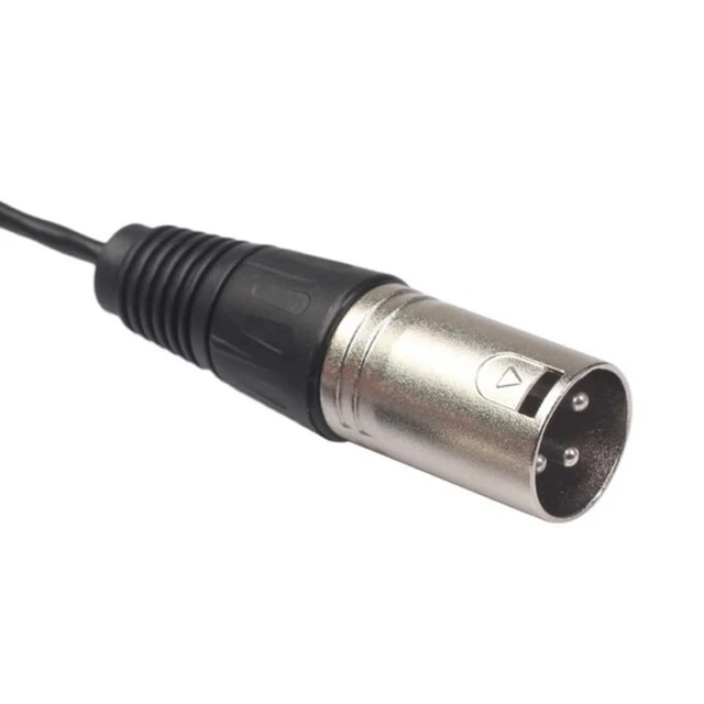 3 Pin Male To 3 Pin Male XLR Mini Plug Audio Cable XLR Male To Mini XLR ...