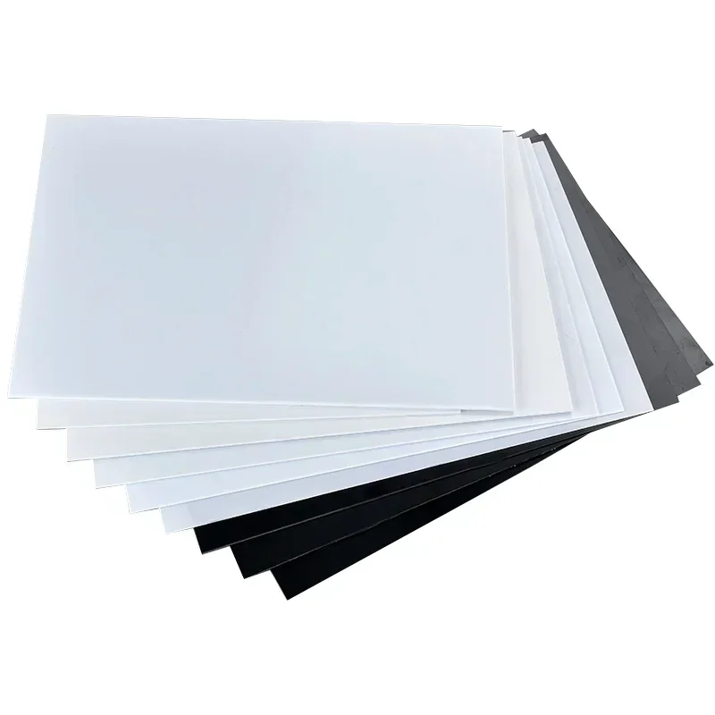0.5mm to 3mm DIY Plastic Model ABS Styrene Flat Sheet Plate Materials ...
