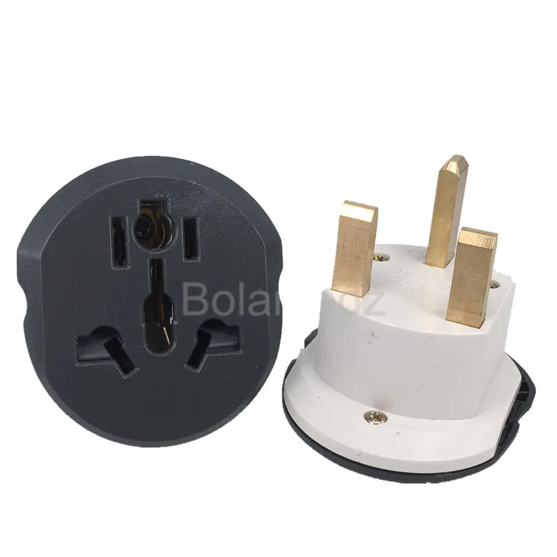Uk-stecker-adapter-13a-250v-hk-reise-adapter-konverter-2-runde ...