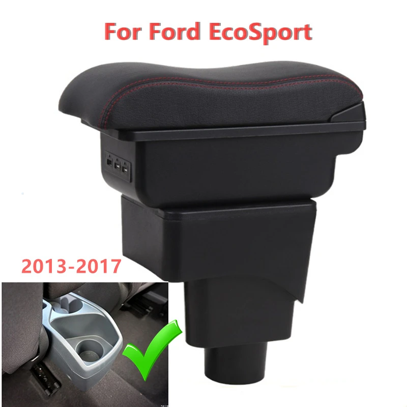 Armrest for Ford EcoSport Car Armrest Box Interior Details Retrofit ...