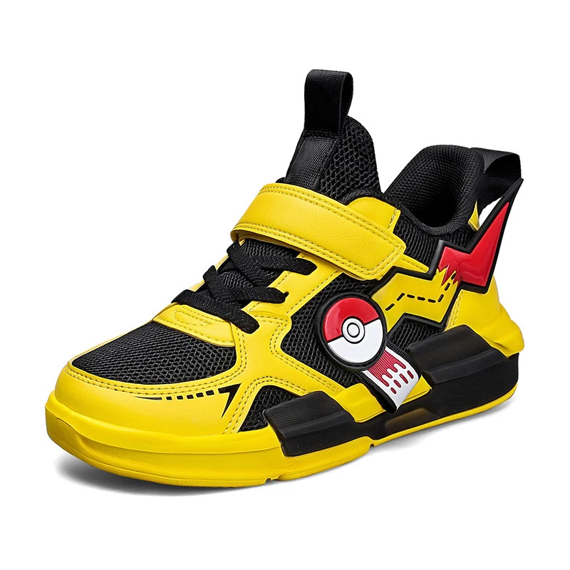 Otaku Kids Sneakers Cartoon Pokemon Pikachu